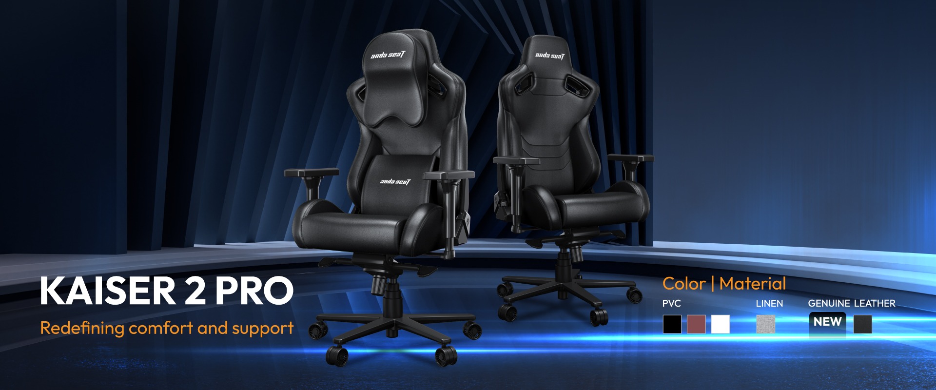 Anda Seat | เก้าอี้เกมมิ่งเพื่อสุขภาพระดับไฮเอนด์ นั่งสบาย ลดปวดหลัง